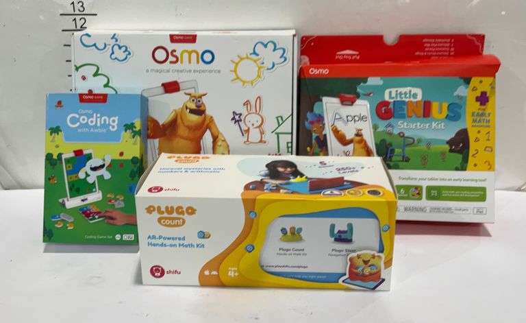 Kids games, includes Osmo creative set, Osmo coding with awbie, Osmo ...