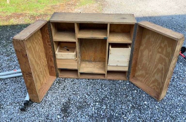Handmade shop storage box 3’x15”x30”tall - Hash Auctions