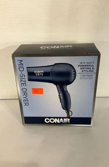Conair hair dryer, in box, seller code TV - Hash Auctions