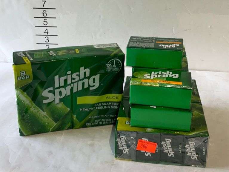 Irish spring aloe soap bars - Hash Auctions