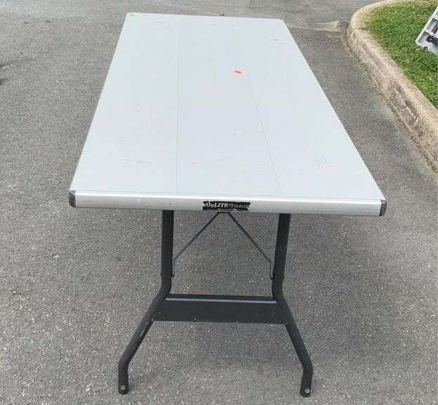 AluLite Tables, Look here at this 6 foot aluminum table, folding legs ...