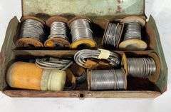 Box of soldering wire - Hash Auctions