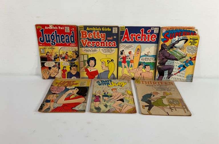 Comic books, Archie, Betty and Veronica, Superman, Jughead, etc. - Hash ...