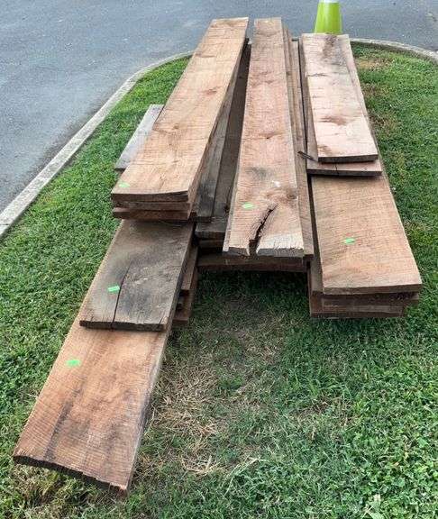 Lumber Boards, saw mill cut, 9-16”wide, 1 thick, 8-10 foot in lengths ...