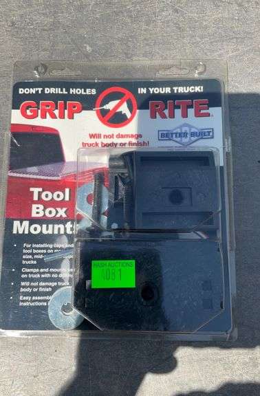 Grip Rite tool box mounts - Hash Auctions