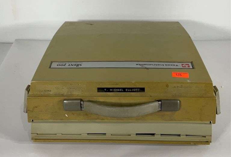 Texas Instruments silent 700 data terminal - Hash Auctions