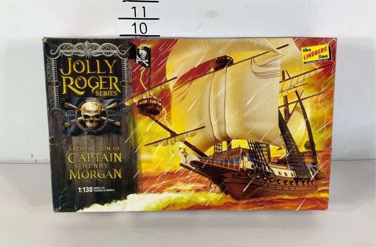 Jolly Roger Series model kit. The satisfaction of Captain Henry Morgan ...