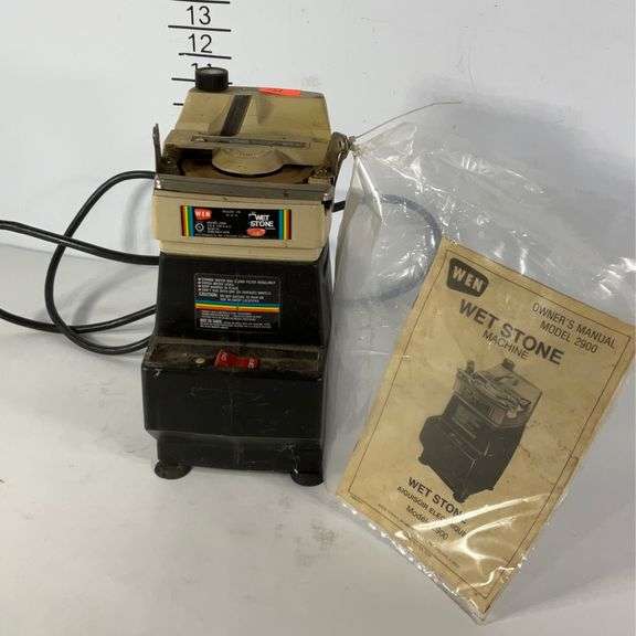 Wen wet stone machine. Powers on. - Hash Auctions