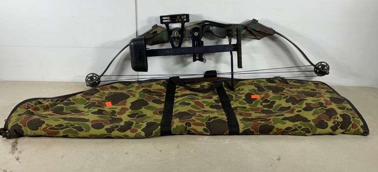 Precision Edge Series compound bow with case - Hash Auctions