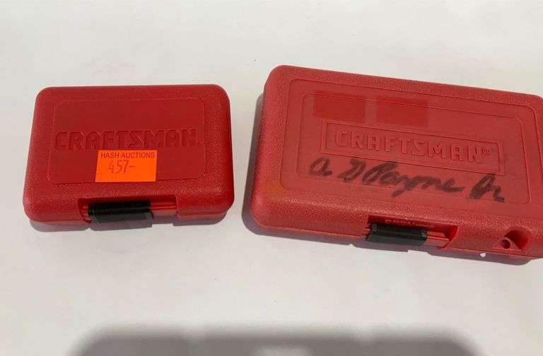 2 Craftsman bolt extractor sets. - Hash Auctions