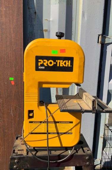 Pro Tech 3203 band saw with stand, not tested - Hash Auctions