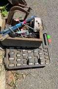 Assorted sockets(not complete),clamp, wrench,screws, etc. - Hash Auctions