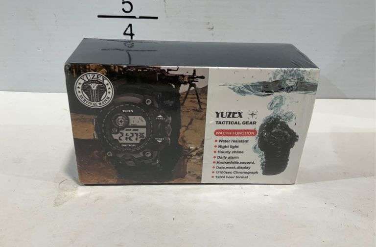 Yuzex tactical gear watch, unopened - Hash Auctions