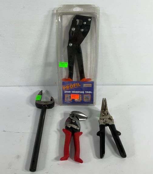 Tools, Malco seamer, Tweaker Lumber Leverage Tool, Profil crimp tool ...