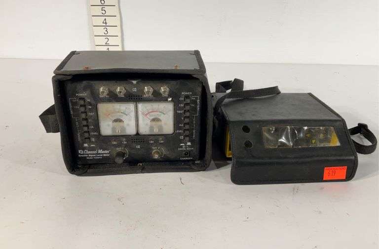 Channel Master Satellite signal level meter, model 1006IFD, and perfect ...