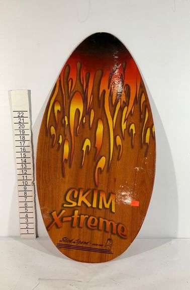 Skim X-treme slick lizard skim board - Hash Auctions