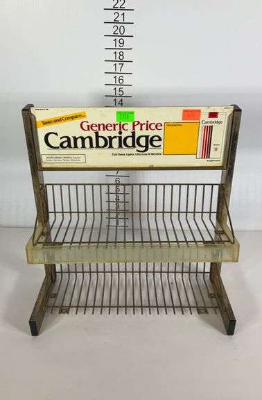Vintage Cambridge cigarette display. - Hash Auctions