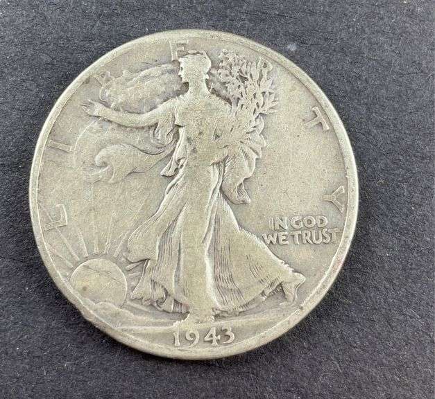 1943-D Walking Liberty Half Dollar - Hash Auctions