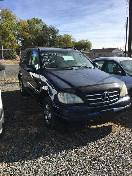 2001 MERCEDES-BENZ ML320 - Heaverlo Northwest Auctions