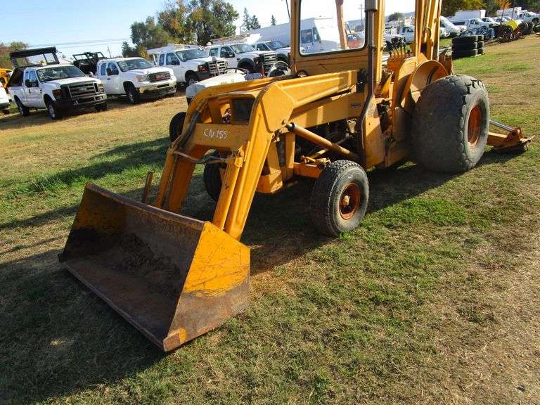 MF 20 BACKHOE LOADER, DSL, 5279 HRS - Heaverlo Northwest Auctions
