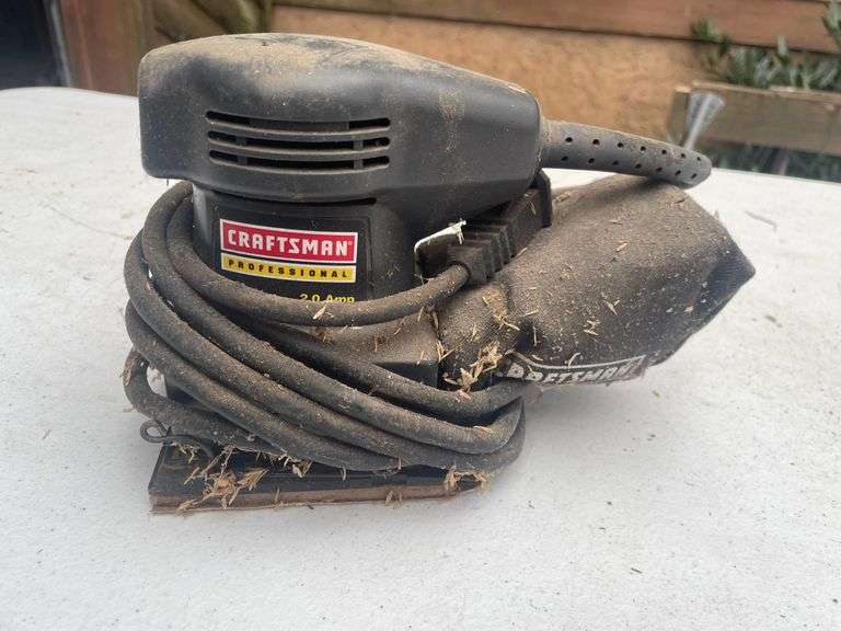 Craftsman 1/4 Sheet Sander - Halfhill Auction Group