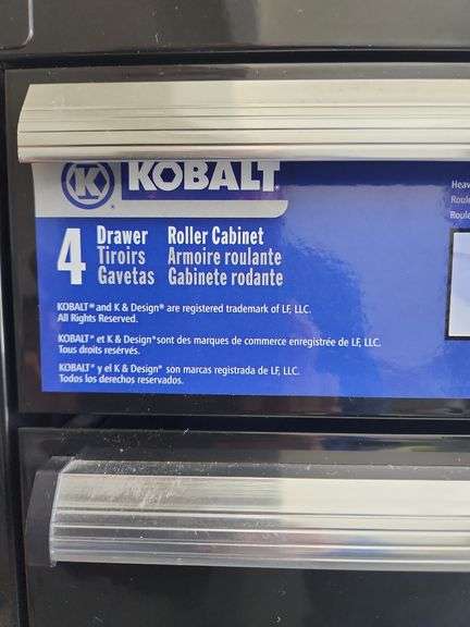 Kobalt 4 Drawer Rolling Tool Cart - Halfhill Auction Group