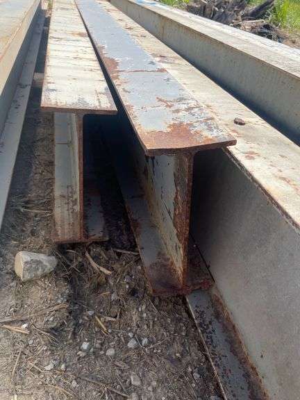 Steel I-Beams - Halfhill Auction Group