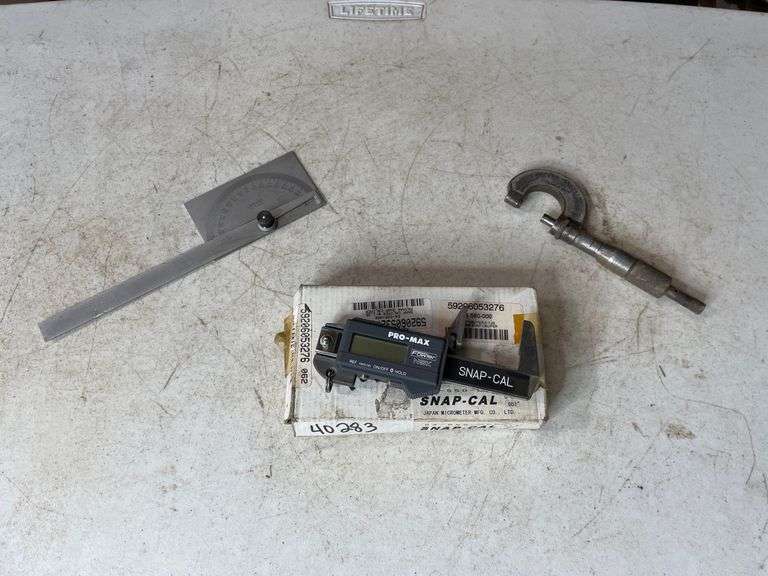 Fowler Snap Calipers - Halfhill Auction Group