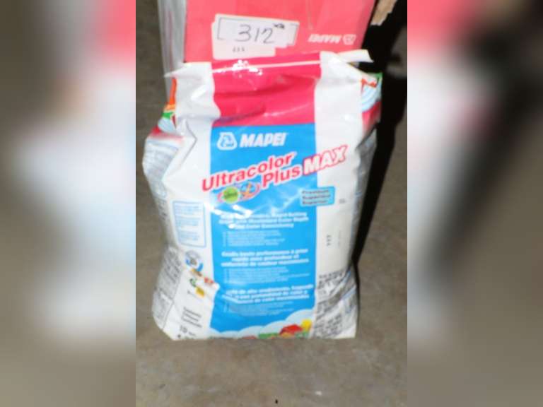 MAPEI ULTRACOLOR PLUS MAX PURE WHITE TILE GROUT 117 10 LB BAG - Dallas ...