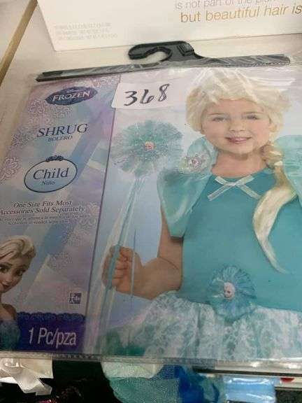 DISNEY FROZEN CHILDS SHRUG - Dallas Online Auction Company