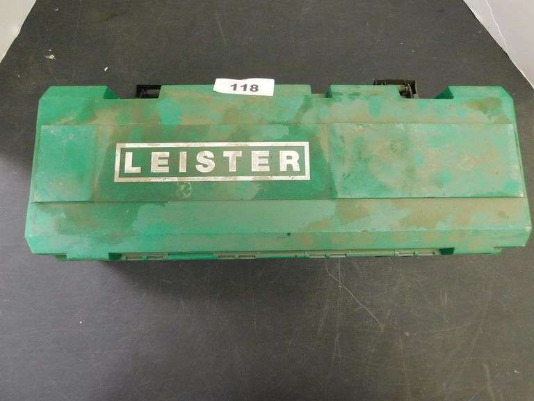 LEISTER TRIAC S HOT AIR TOOL CASE - Dallas Online Auction Company