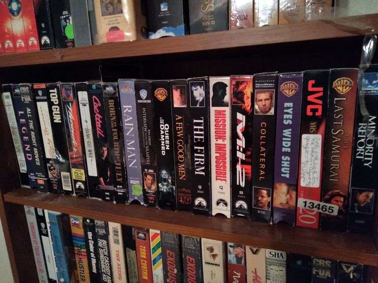 ASSORTED VHS TAPES - Dallas Online Auction Company