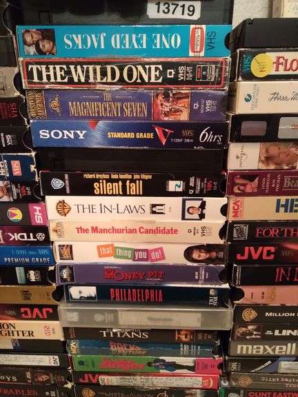ASSORTED VHS TAPES - Dallas Online Auction Company