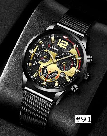 LUMINOUS DISPLAY DEYROS GLAMOUR WATCH - Dallas Online Auction Company