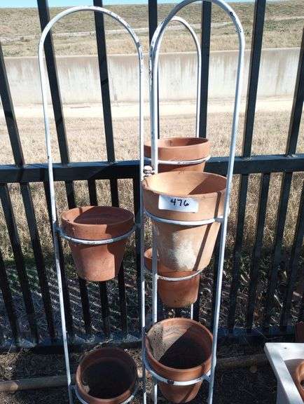 OUTDOOR METAL 3 TIER FLOWER POT HOLDER AS SINGING PLEASE COME PREVIEW ...