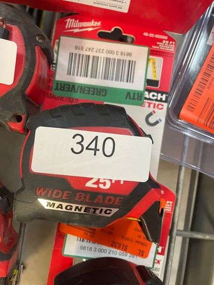 Husky 25 ft measuring tape - Dallas Online Auction Company