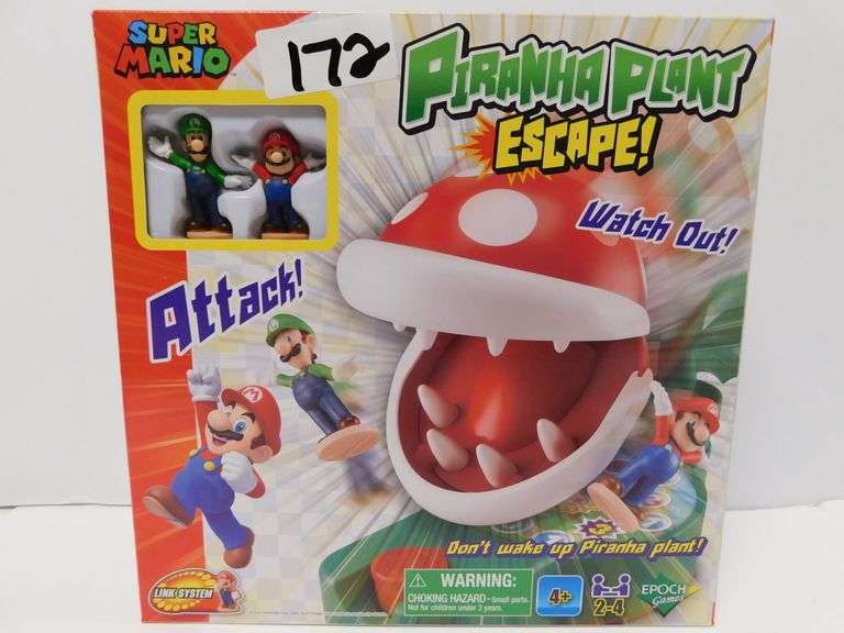SUPER MARIO PIRANHA PLANT ESCAPE GAME BY EPOCH GAMES - Dallas Online ...