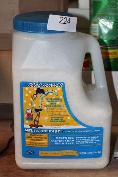 ROAD RUNNER MELTS ICE FAST FASTER THAN ROCK SALT 12LB - Dallas Online ...