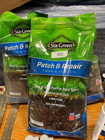 Sta Green patch & Repair Sun and Shade 10-lbs. Sun and Shade Lawn ...