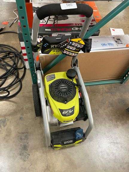 Broken Ryobi 3300 PSI Pressure Washer - Dallas Online Auction Company