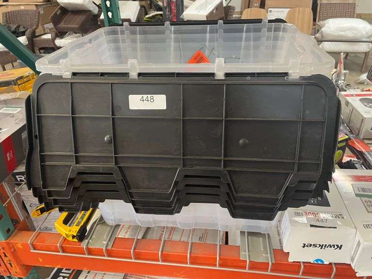 GSC Fliptop Storage Tote - Dallas Online Auction Company