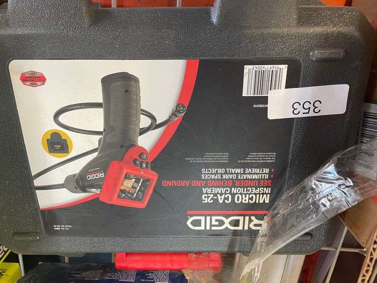 RIDGID MicroCA-25 Inspection Camera - Dallas Online Auction Company