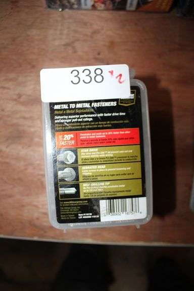 POWER PRO METAL TO METAL FASTENERS - Dallas Online Auction Company