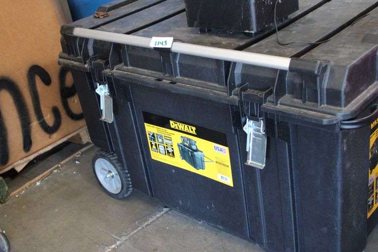 DEWALT TOUGH CHEST MOBILE STORAGE - Dallas Online Auction Company