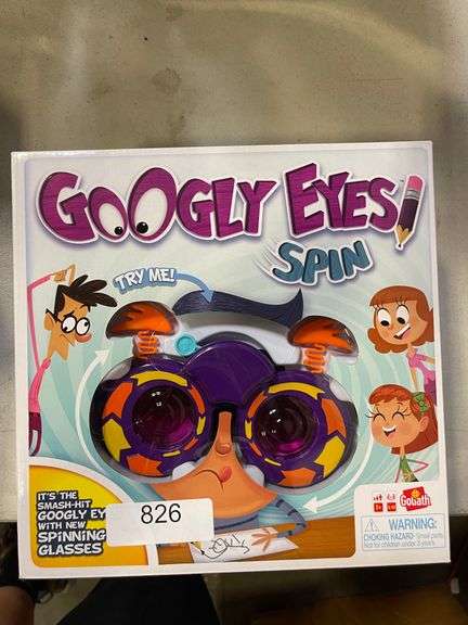 Goliath Googly Eyes Spin Board Game - Dallas Online Auction Company
