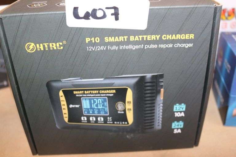 HTRC P10 SMART BATTERY CHARGER - Dallas Online Auction Company