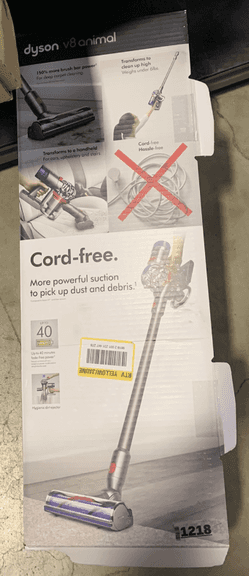 Dyson V8 Animal Cordless Bagless Stick Vacuum [open box ] - Dallas ...