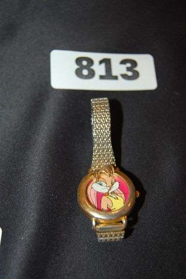 STAINLESS STEEL 1996 WARNER BROTHERS LOLA BUNNY WATCH - Dallas Online ...