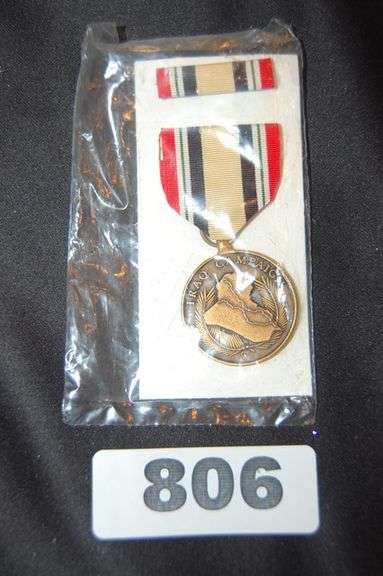 US IRAQ LIBERATION WAR MEDAL - Dallas Online Auction Company