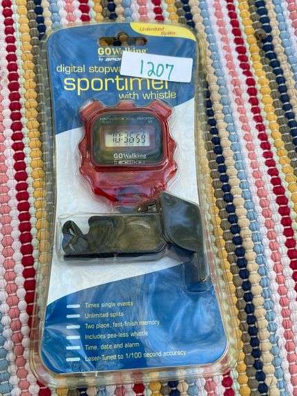 Go Walking Digital Stopwatch - Dallas Online Auction Company